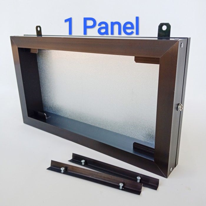 Frame Running Text 1 Panel P10 16×32cm Fullset Indoor Jam Digital ...