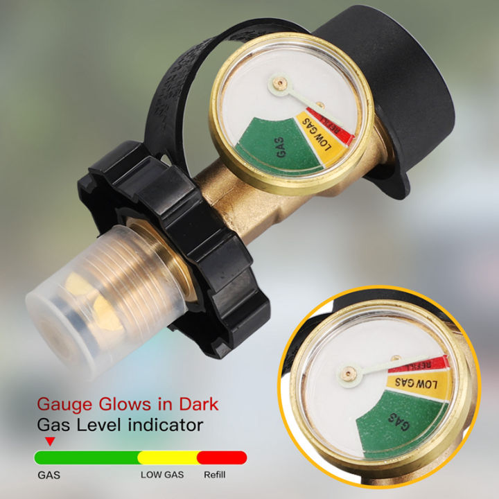High Low Gas Pressure Gauge Level Indicator Pol Propane Lpg Bottle ...