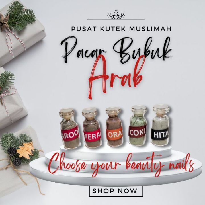 PACAR BUBUK ARAB / HENNA ARAB / PACAR HENA KUKU BUKAN NAURAA NAURAA ...