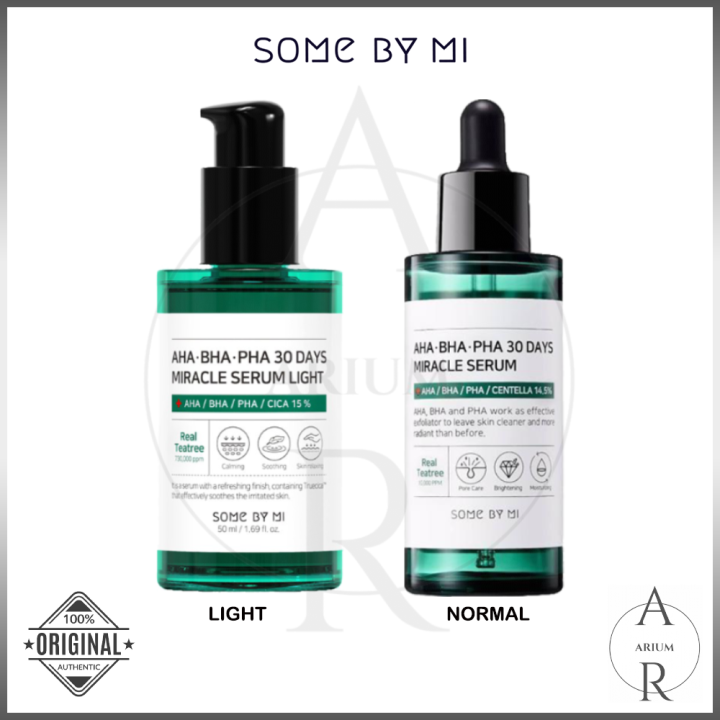 SOME BY MI AHA BHA PHA 30 Days Miracle Serum 50ml LIGHT SOMEBYMI [ARIUM] | Lazada