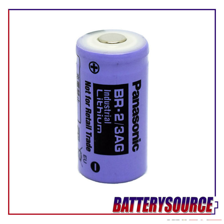 BR2/3AG BR-2/3-AG SIZE 2/3A INDUSTRIAL LITHIUM 3V NON RECHARGEABLE ...