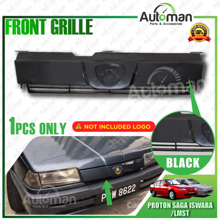 Proton Saga Iswara LMST LMSS Front Grille Depan Salong Hitam | Lazada