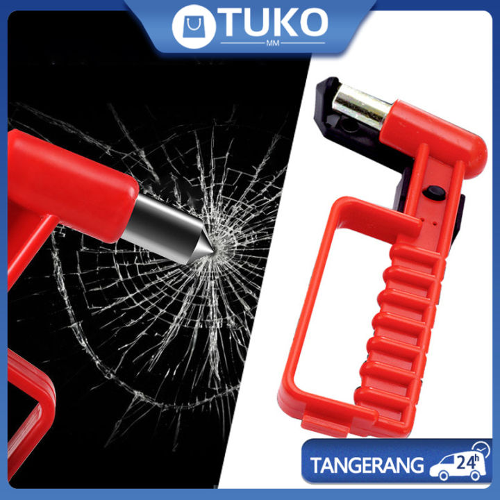 Pemecah Kaca Mobil Dengan Kawat Keselamatan Darurat Alat Pemecah Kaca ...