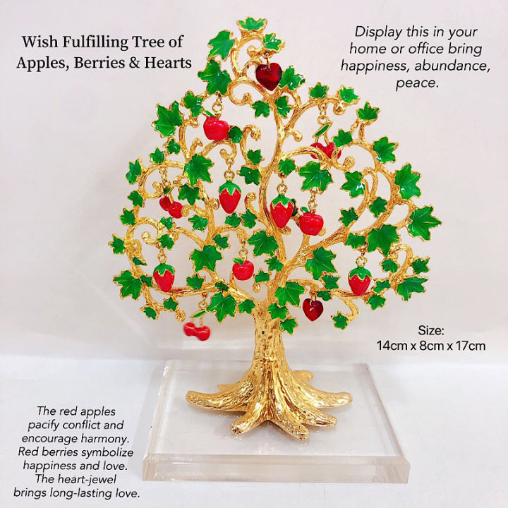Fengshui Wish Fulfilling Tree of Apples, Berries & Hearts | Lazada PH
