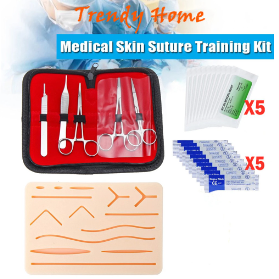 All-Inclusive Suture Kit 17-in-1 Medical Skin Suture Surgery Training ...