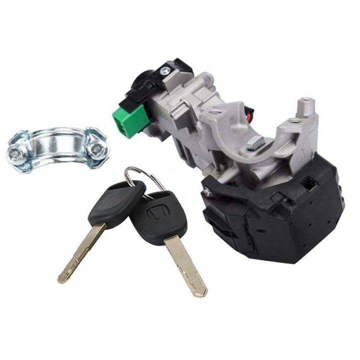 Ignition Switch Cylinder Lock Auto Trans + 2 KEYS for 03-11 Honda ...