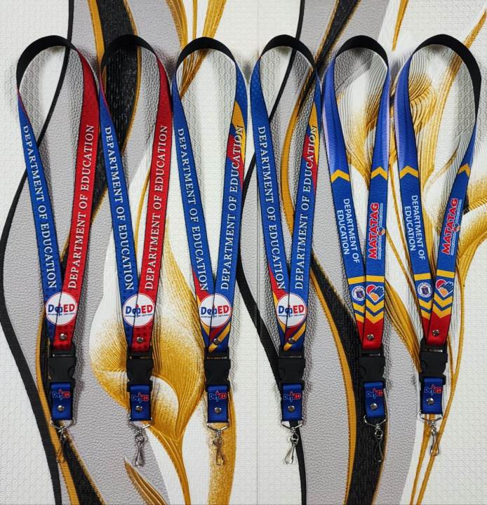 1104 DepEd MATATAG NEW DESIGN id lace lanyard sling lanyards | Lazada PH