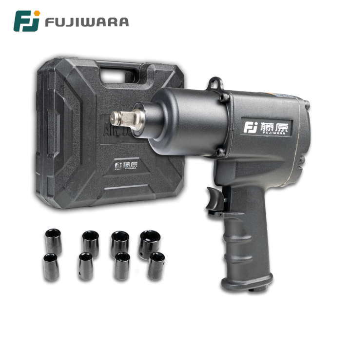 FUJIWARA Air Pneumatic Wrench 1/2 1280N.M Impact Spanner Large Torque ...