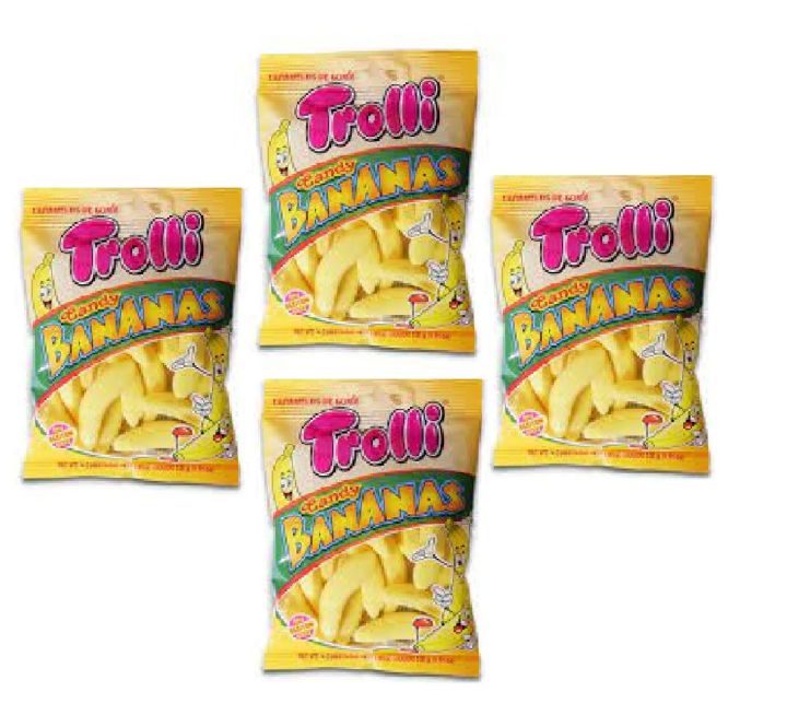 Trolli Gummy Banana Candy 100g set of 4 | Lazada PH