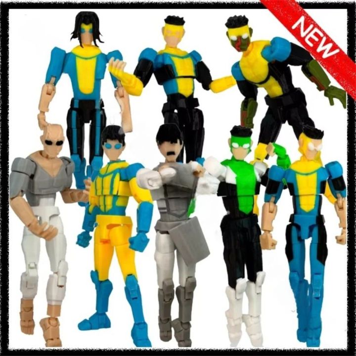 NAIL SALON Mark Grayson 3D Printed Action Figures Invincible ...