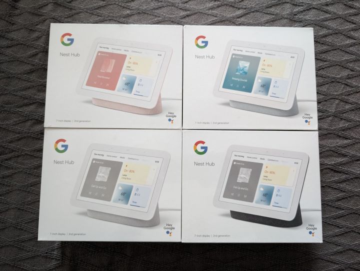 Google Nest Hub 2nd Gen w/ Google Assistant 7" touch screen w/ Smart ...