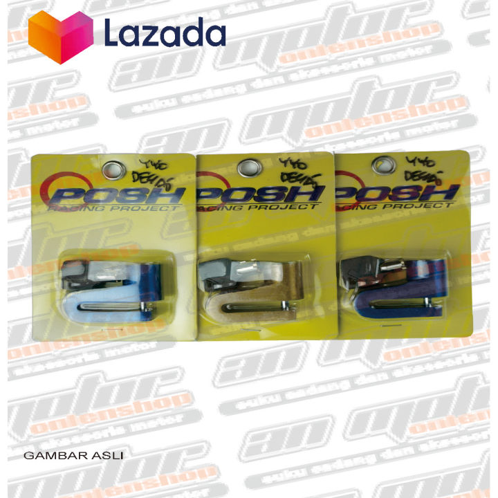 POSH Racing Project Kunci Cakram Motor Anti Maling | Lazada Indonesia