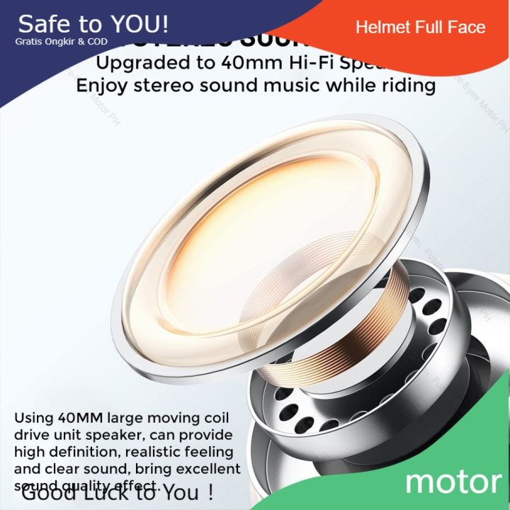 GILLE GP2 Helmet Bluetooth Headset For Motorcycle Intercom W/mic IP67 ...