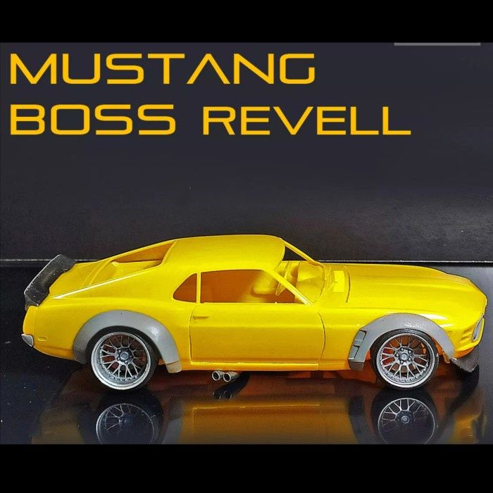 BODYKIT For Mustang Boss 302 1970 Monogram/Revell 1/24 mokit MODEL KIT ...