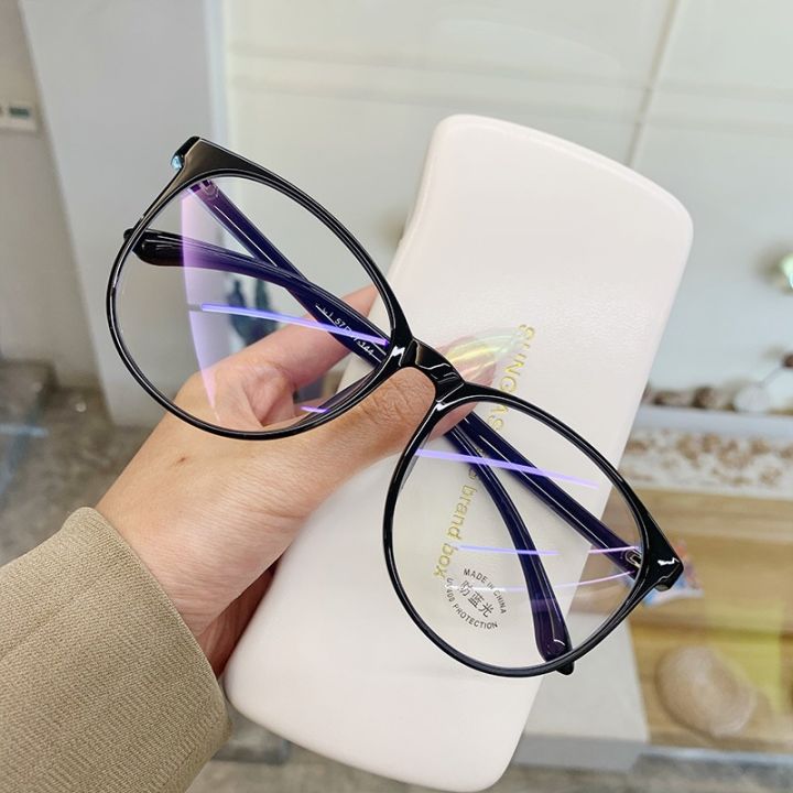 Glasses Round Spek Spec Glasses transparent spectacles Frame Plastic ...
