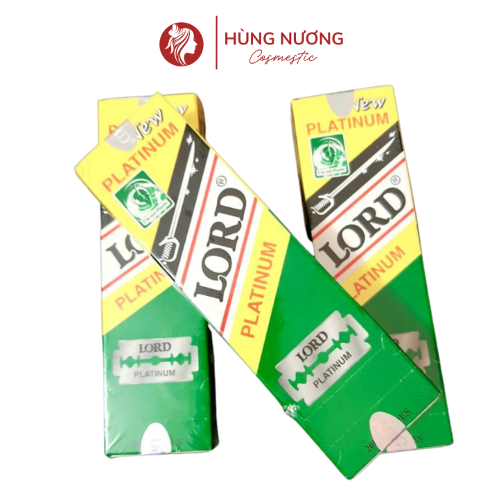 Lưỡi Dao lam cạo râu tóc Lord Classic stainless cây cho baber shop ...
