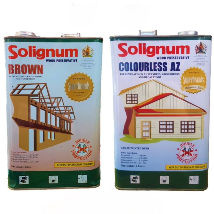 Solignum Wood Preservative for Termite Control - 4L | Lazada PH