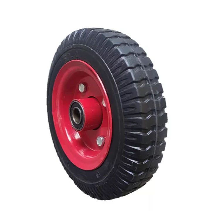 Silent Rubber Wheel For Push Cart Wheel Heavy Duty Universal Wheels ...