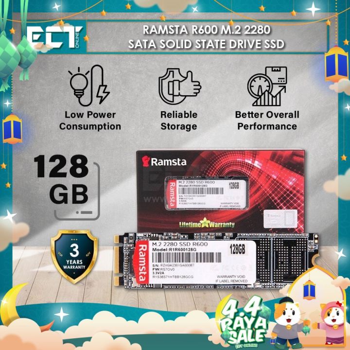 Ramsta R600 128GB 256GB 512GB 1TB M.2 2280 Sata Solid State Drive SSD ...