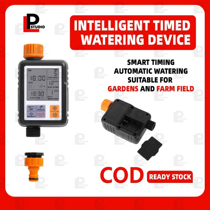 Automatic watering device Smart LCD Display Digital Water Timer Garden ...