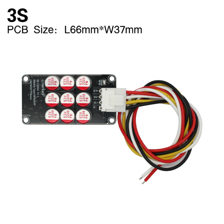 Enerkey Active Balance บอร์ดเเอคทีฟบาลานซ์ Active Equalizer Balance 3s 4s 5A BMS | Lazada.co.th