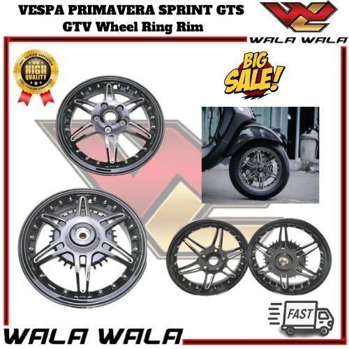 VESPA PRINT 150 GTS 250 300 GTV 300 PRIMAVERA 150 Wheel Ring Rim SPORT ...