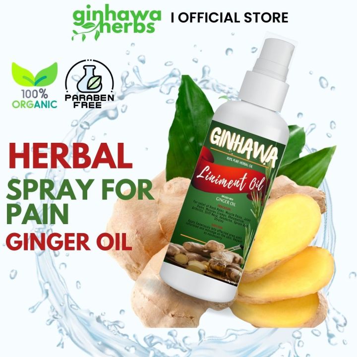 Ginhawa Herbs - Herbal Relief Unleashed: Ginger Turmeric Liniment Oil ...