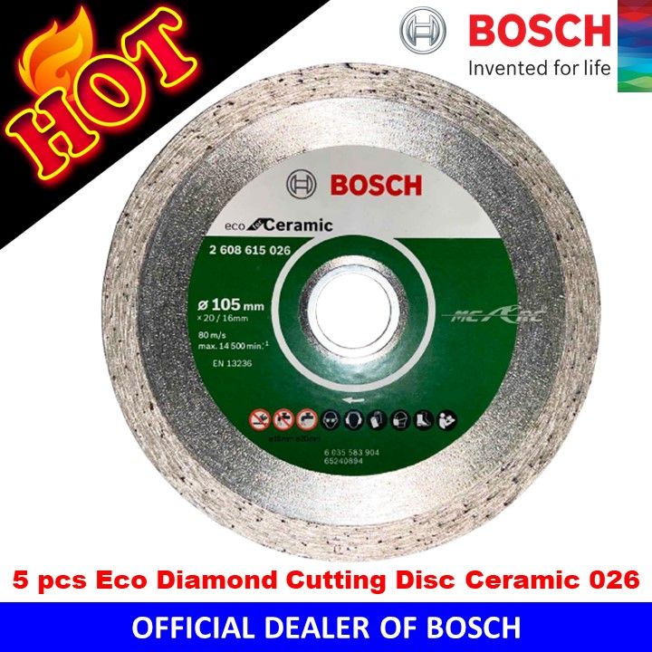 Bosch Eco for Diamond Cutting Disc Ceramic 026 Original MC ARC ...