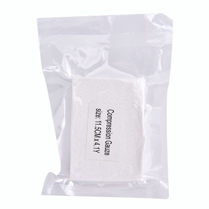 Aaogo Sterile Compressed Gauze for Emergency Wound Dressing, First Aid ...