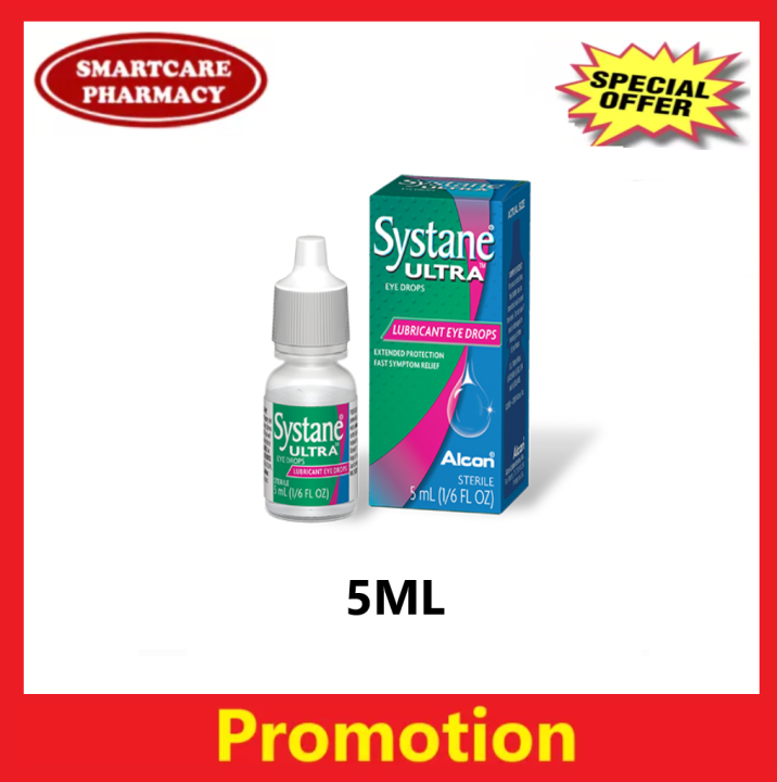 ALCON Systane Ultra Lubricant Eye Drops 5ML | Lazada
