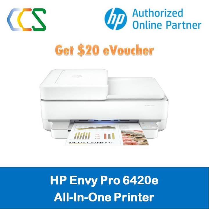 [Free $20 eVouchers ] HP ENVY 6420e All-In-One A4 Colour Printer ...