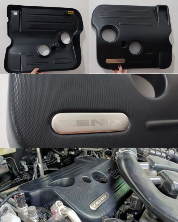 Cover Engine Tutup Mesin Mobil Innova Zenix 2022 Hitam | Lazada Indonesia