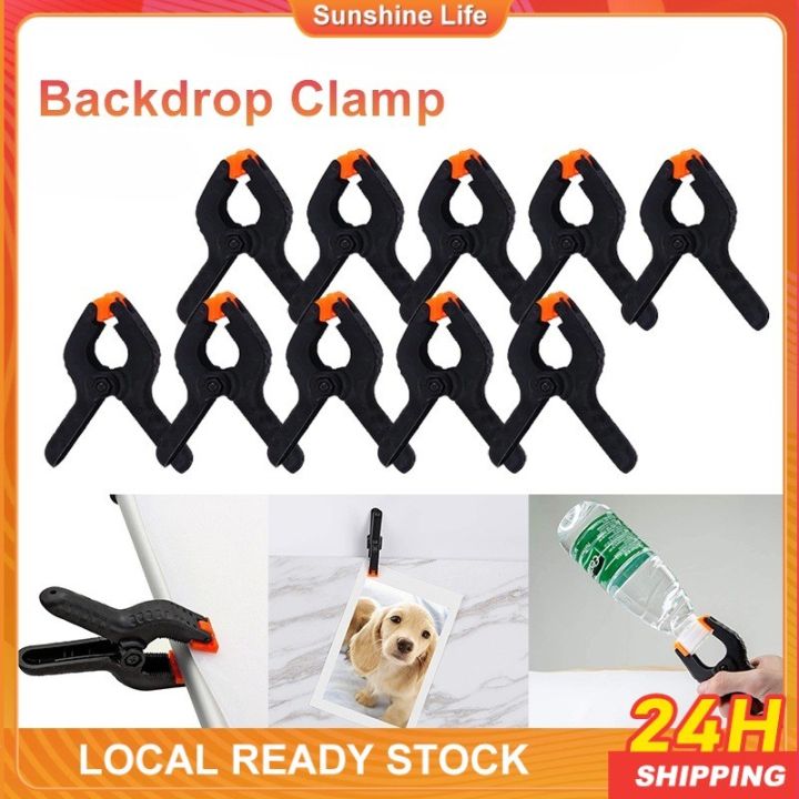 2 Inch Photo Booth Backdrop Clips for Photography Studio Nylon Spring ...