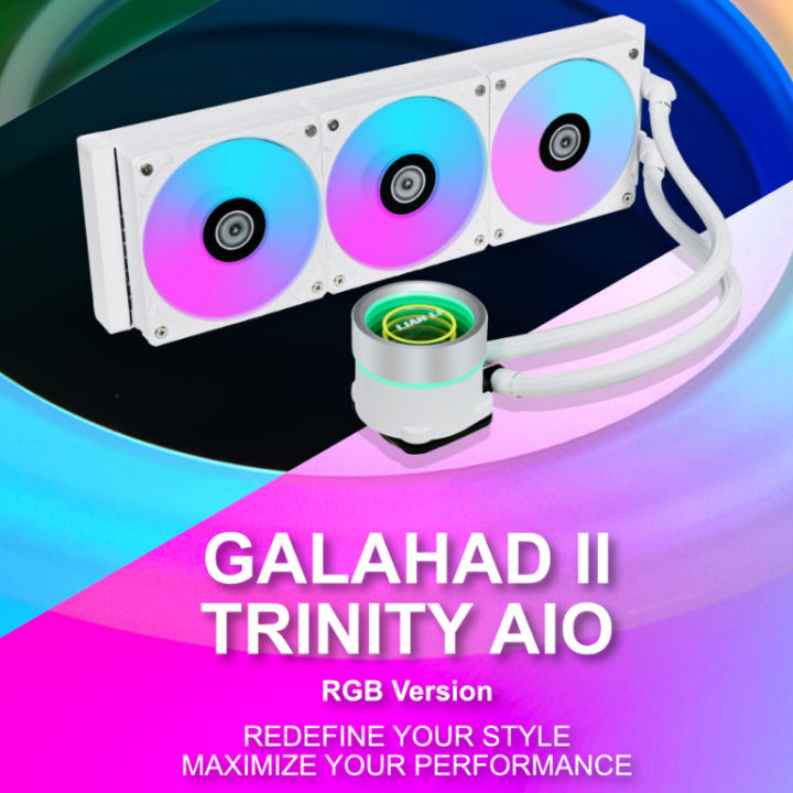 # Lian Li Galahad II Trinity-AIO liquid CPU cooler with argb fan ...
