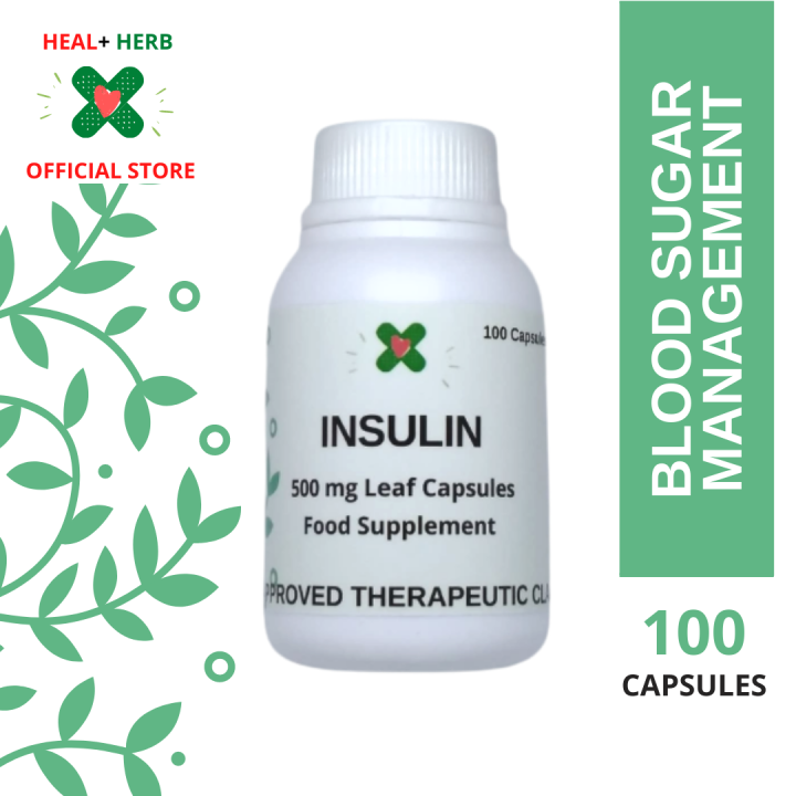 HEALTH & WELLNESS/ INSULIN LEAVES CAPSULES / Diabetic Supplement (50 ...