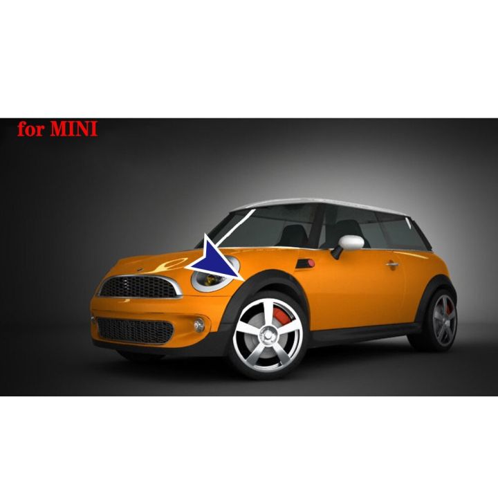 สำหรับ BMW Mini Cooper R50 2002-2008โป่งล้อเล็มคิ้วส่วนบนของบังโคลนที่ ...