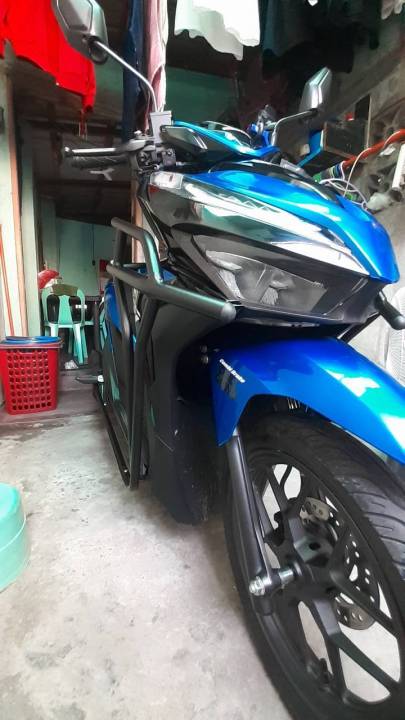 HONDA CLICK (V2-V3) 125i & 150i - Half Crash Guard Heavy Duty | Lazada PH