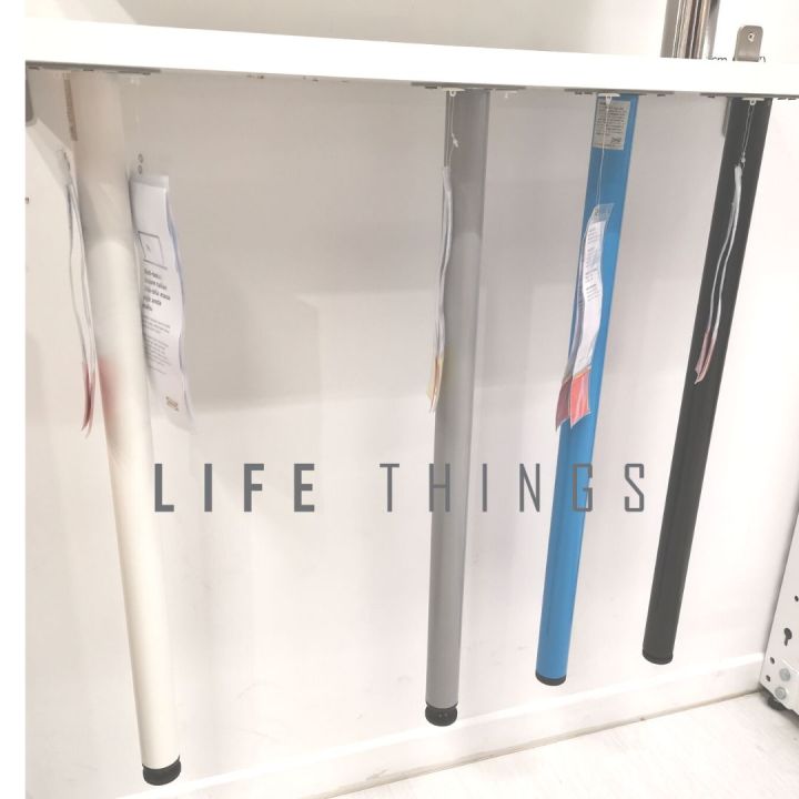 IKEA ADILS Leg, Kaki, Table Desk Leg (1 piece) | Lazada