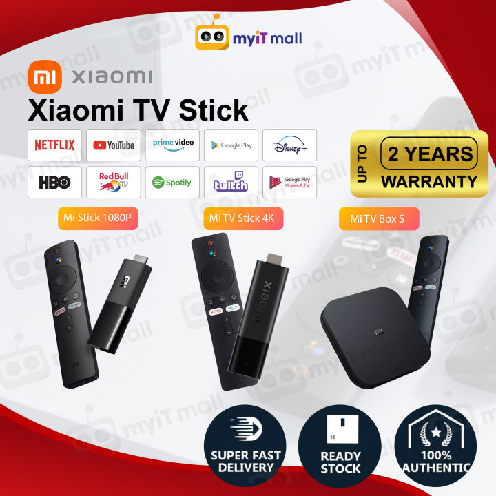 [GLOBAL VERSION] Xiaomi Mi TV Box S 2nd Gen / Mi TV Stick 1080p / Mi TV ...
