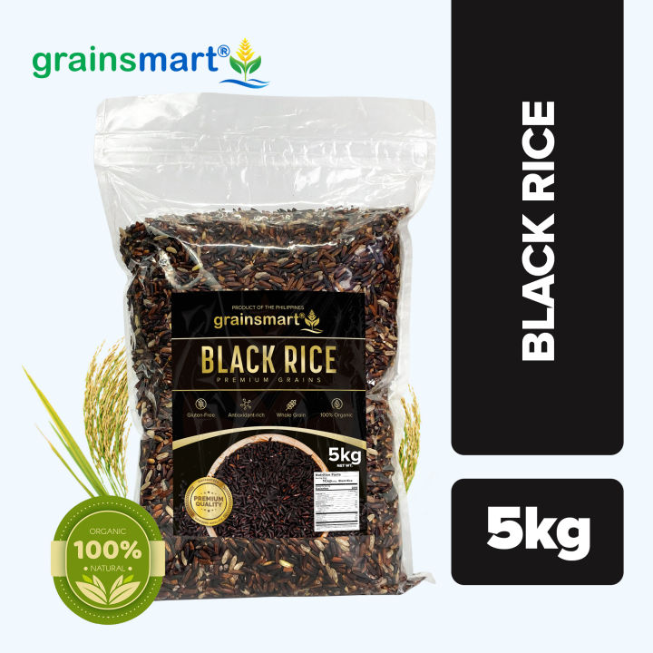 Grainsmart Rice Premium Grains Black Rice 5KG | Lazada PH