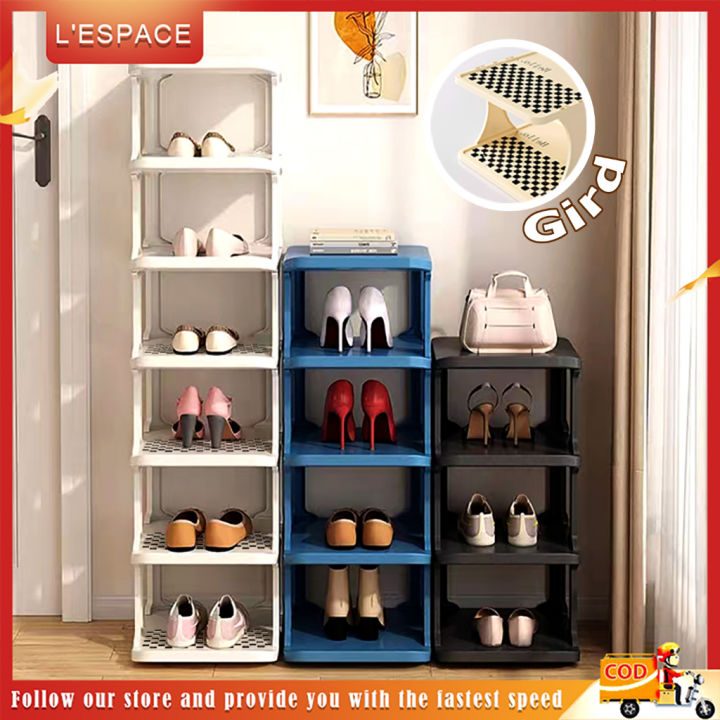COD Shoe Rack Plastic Multi-Layer Standing Shoe Organizer Shoe Storage ...