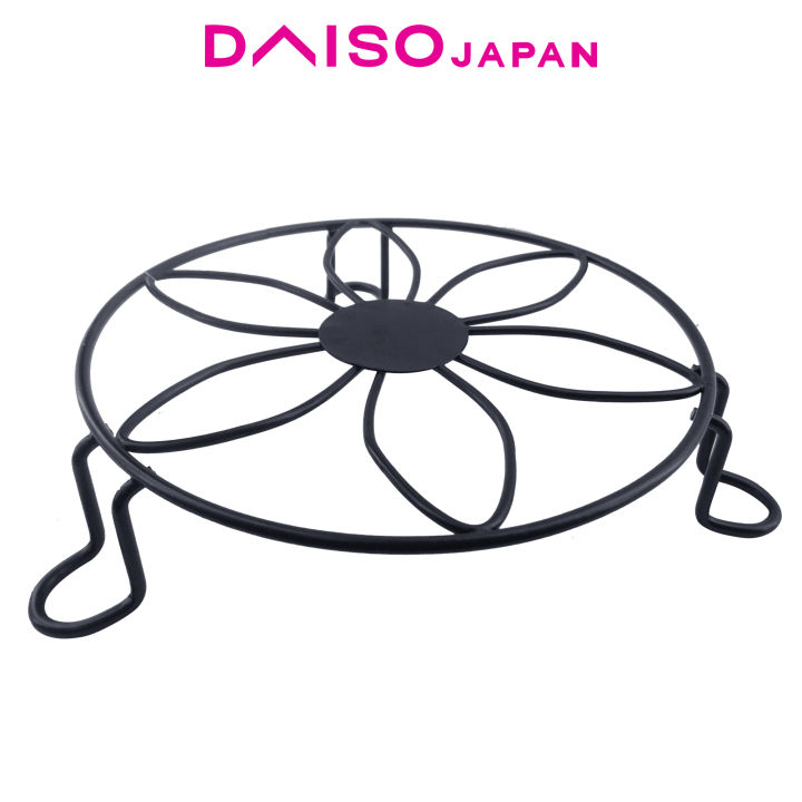 Daiso White Round Flower Stand 20 cm | Lazada PH