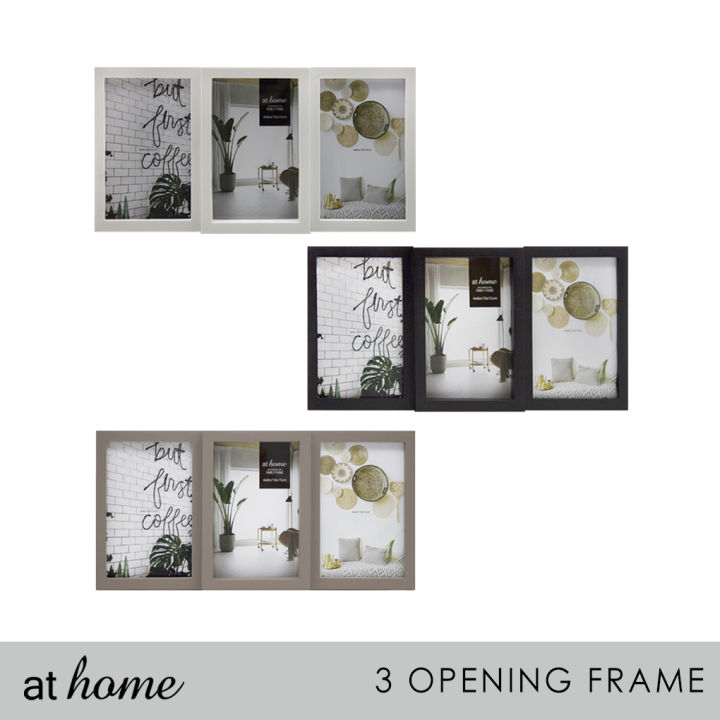 At Home 1pc Summer Nordic Collage Family Frame 3 photos, Bordered Photo ...