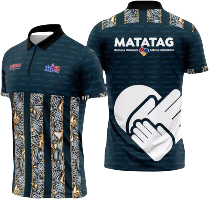 Matatag Polo Shirt Deped Polo Shirt Teacher Day Wear Deped Uniform Full ...