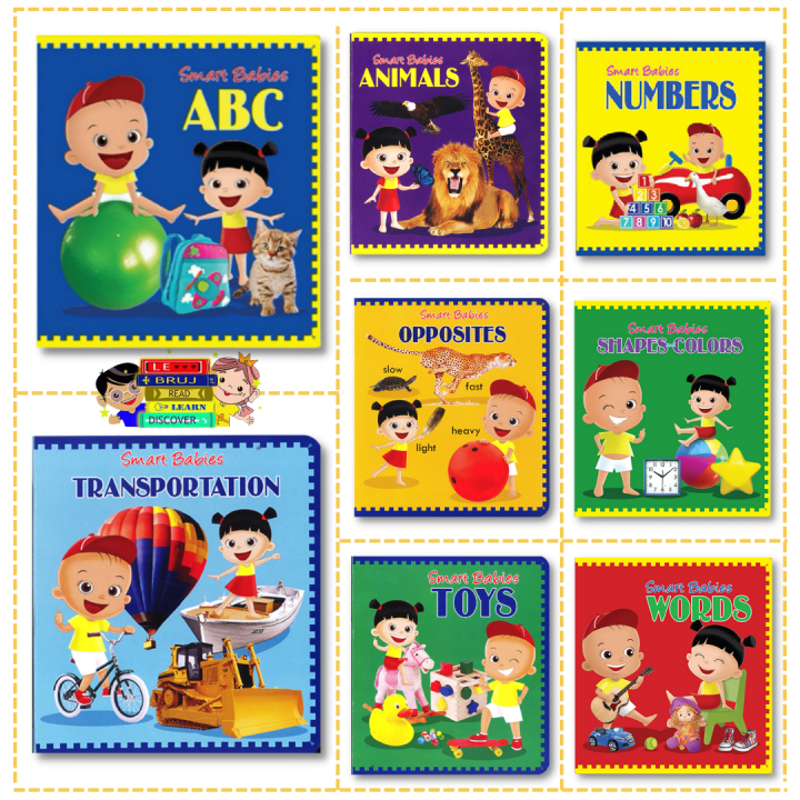 Le Bruj - Smart Babies Early Learning Board Books / ABC / Numbers ...