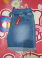 Celana Pendek Jeans Stik Balik Pinggang Karet Jeans Wanita Denim Modis ...