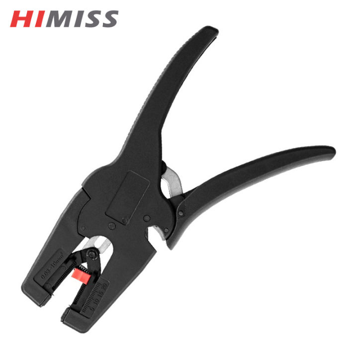 HIMISS Electrical Wire Stripper With Plastic Pliers Blade Length ...