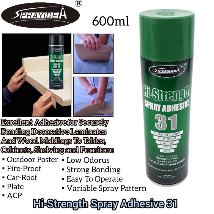 Sprayidea HI-Strength Spray Bonding Adhesive For Variouos Material ...