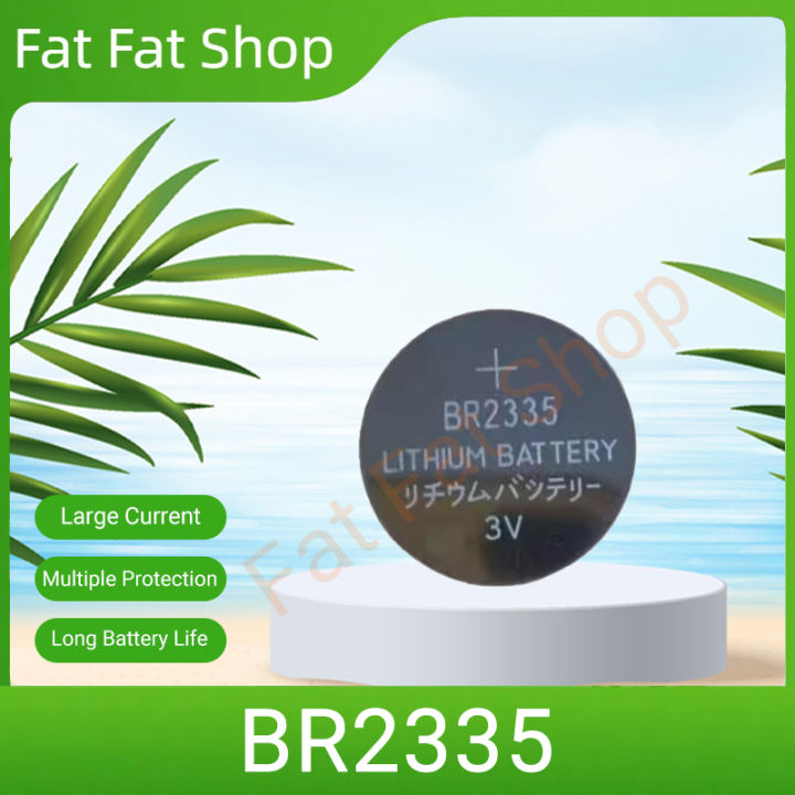 1ชิ้นแบตเตอรี่กระดุม BR2335 RAYOVAC 3V แบตเตอรี่ลิเธียมมาเธอร์บอร์ดทน ...