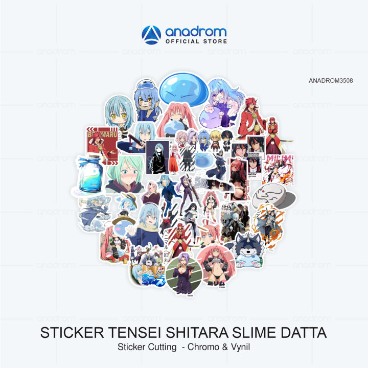 Sticker Anime Tensei Shitara Datta Slime | Sticker Anime & Aesthetic ...